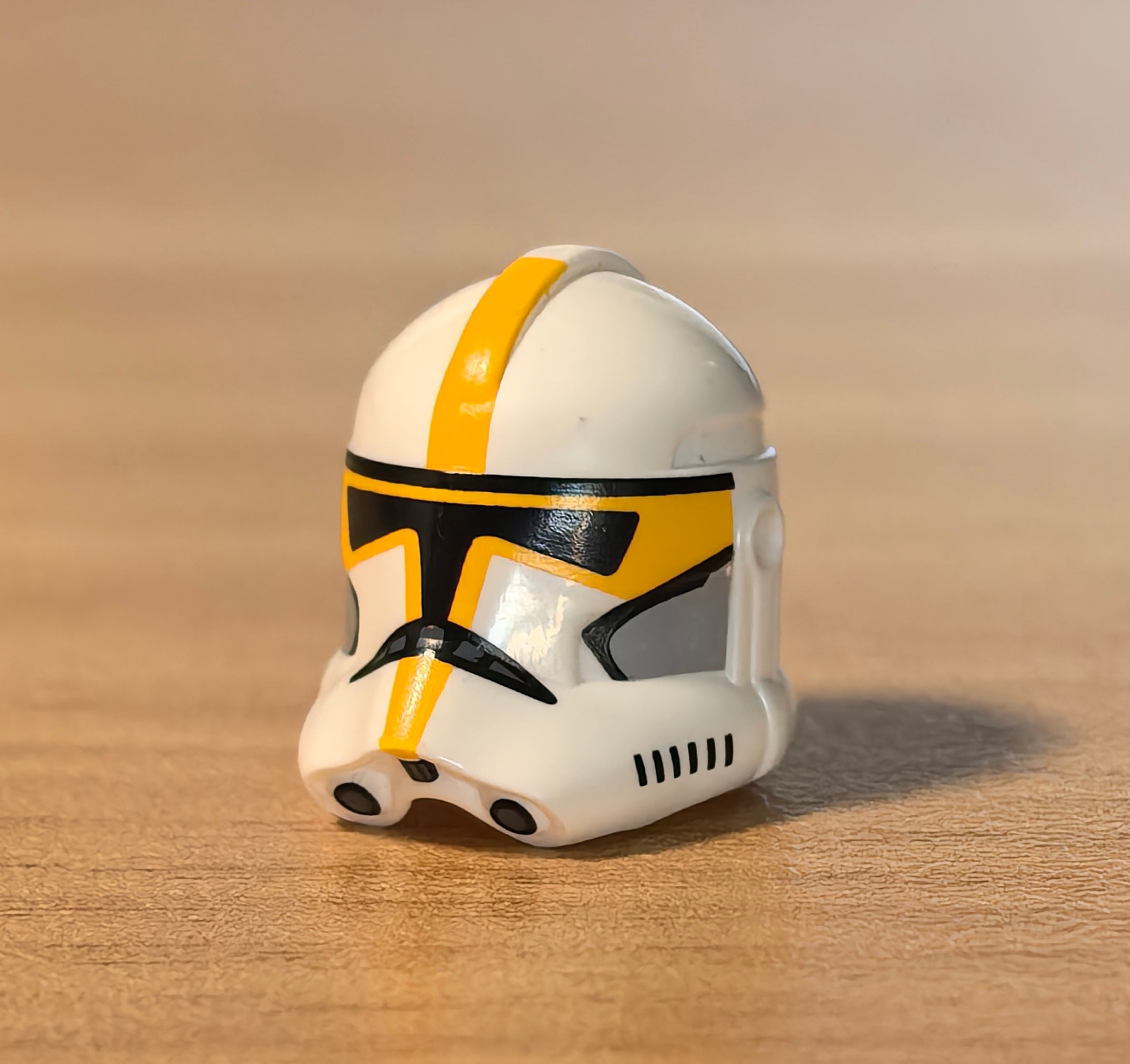 Yellow Commander Helmet - LEGO Custom Helmet (GCC) – LFMinifigs