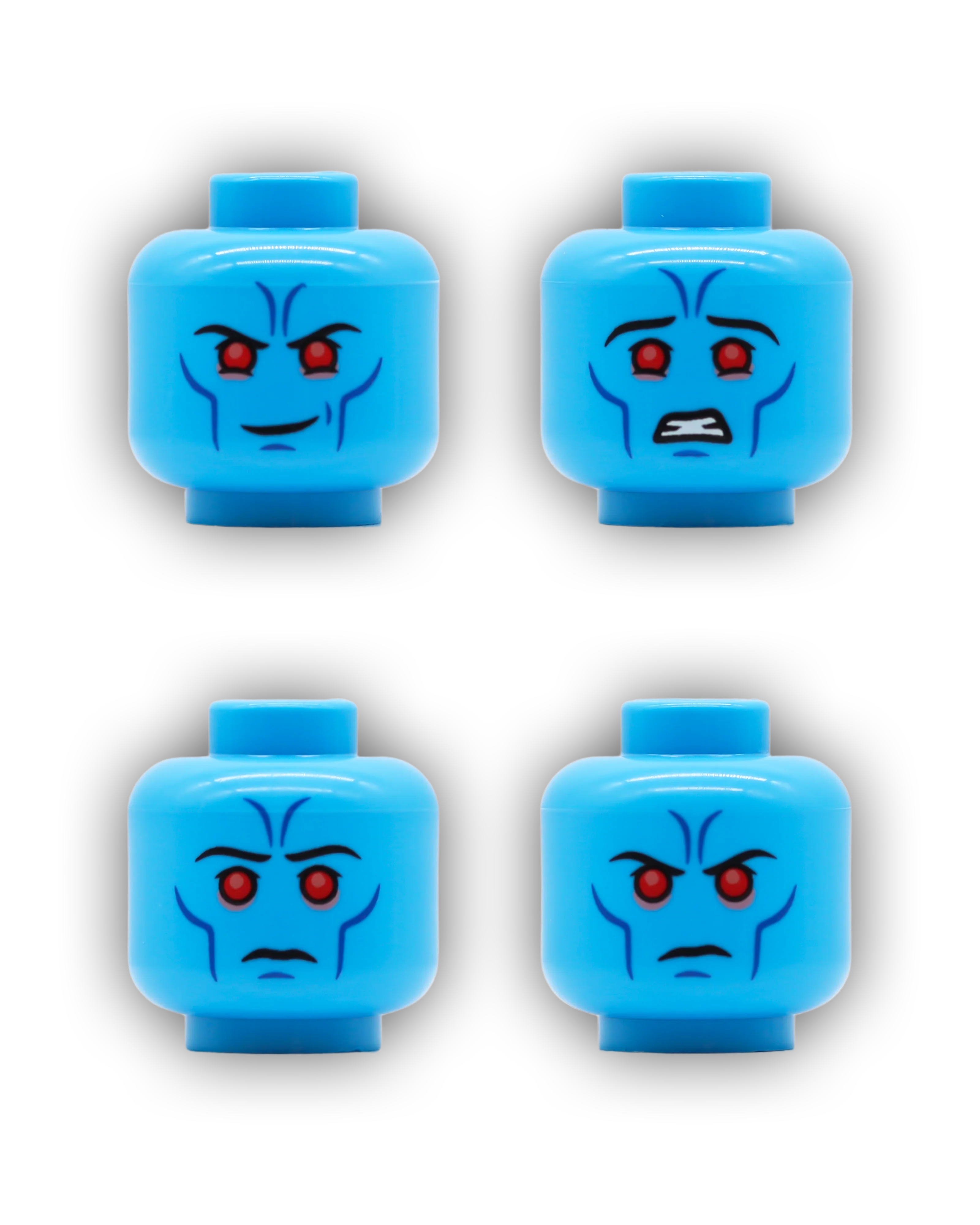 Thrawn Headpack - LEGO Custom Part (BAFDE) – LFMinifigs