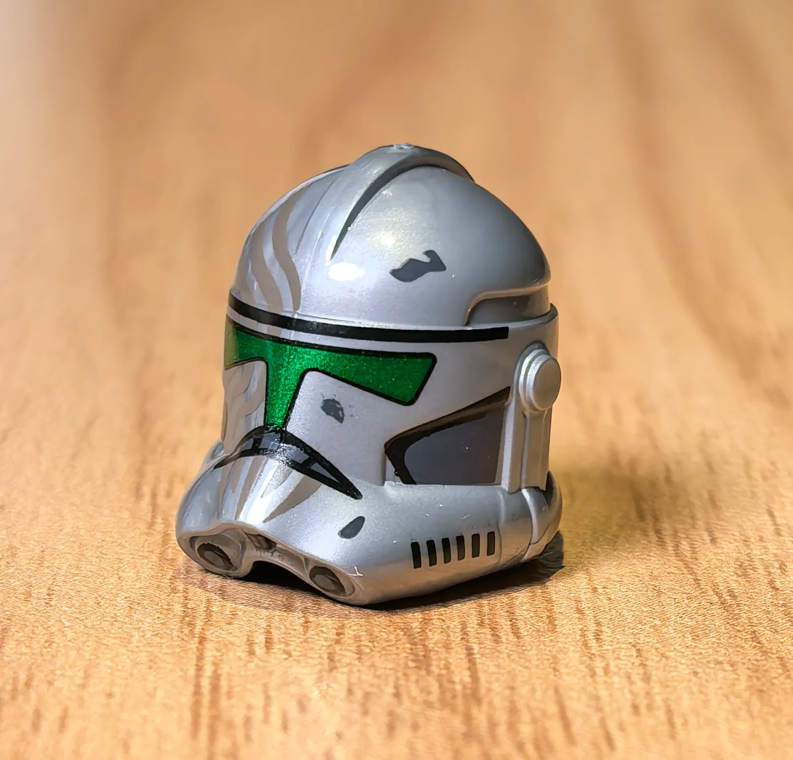 Nemec Silver Helmet - LEGO Custom Helmet (GCC) – LFMinifigs